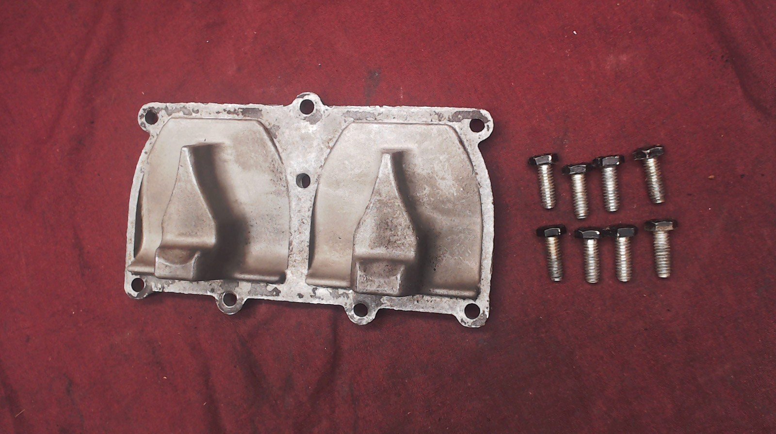 Mercury 73321 Bottom Transfer Port Cover 49668 Screws 1976-1979 80-85h ...