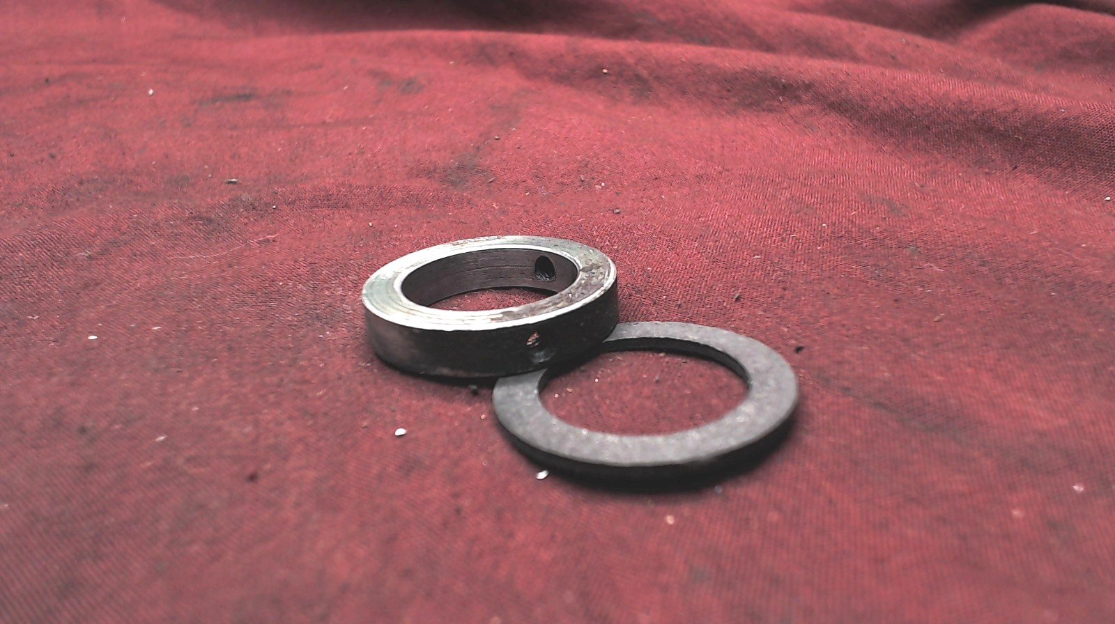 Elgin 571.59701 Steering Handle Pivot Tube Collar & Washer 1956-57 7.5 ...