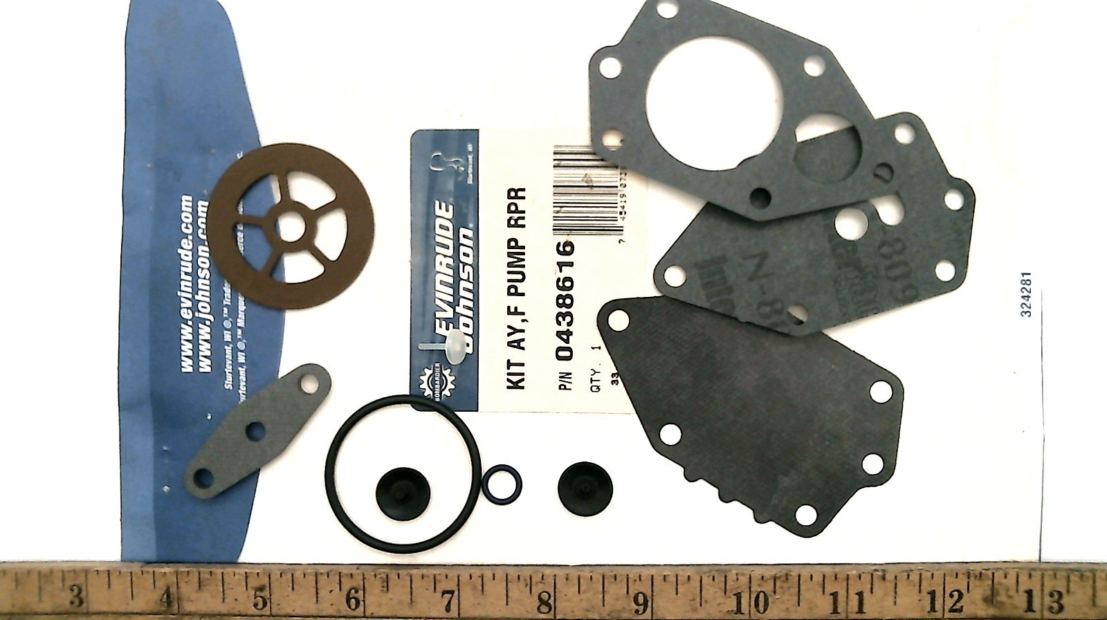 Johnson Evinrude OMC 438616 Fuel Pump Repair Kit – Pine Lake Parts