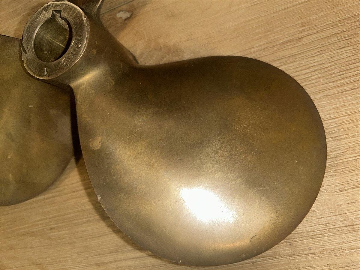Chris Craft Federal Tru Pitch Bronze Prop Propeller 12x9 LH #581 – Pine ...