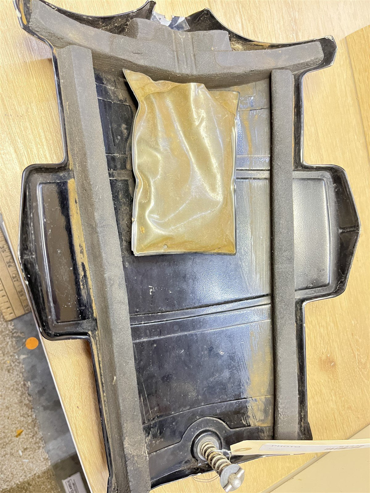 Mercury Power Trim 5631A 4 Front Cover/Shield/Emblem/Medallion/Facepla ...