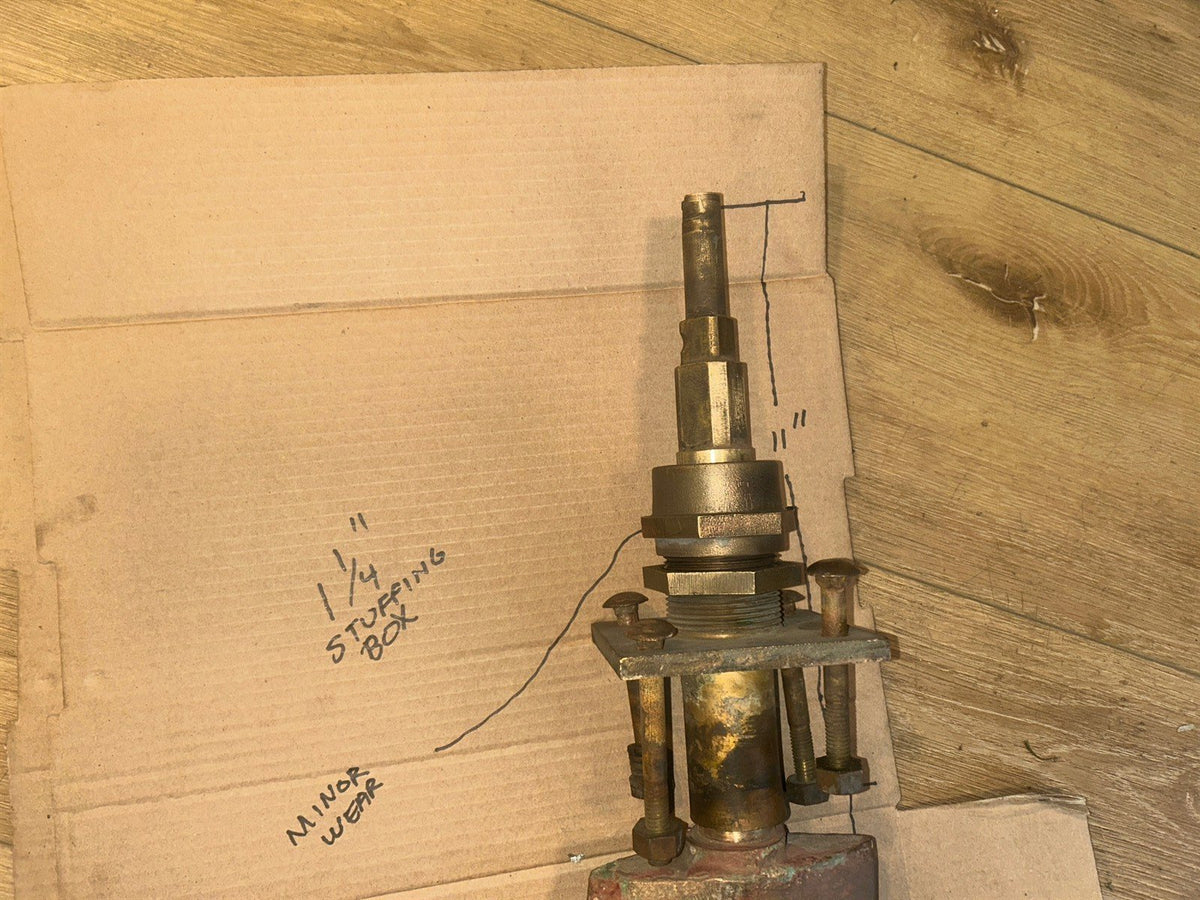 Vintage Chris Craft Brass Rudder + Stuffing Box 5757AF – Pine Lake Parts