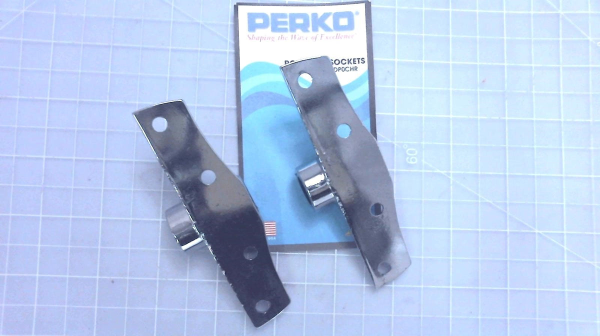 Perko 1187DP0CHR Side Mount Rowlock Sockets (1 Pair) – Pine Lake Parts