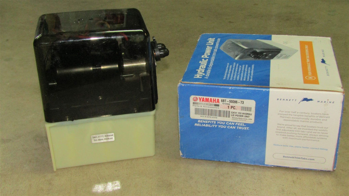 Yamaha 6BT-50086-73 Bennett V351HPU1 Hydraulic Power Unit 12 Volt (GLM ...