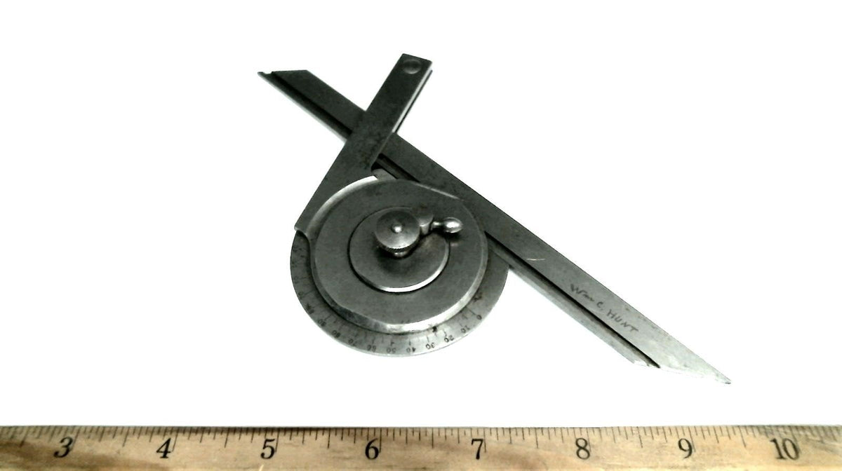 Vintage Starrett 360 Universal Bevel Protractor - Used (DM) – Pine Lake ...