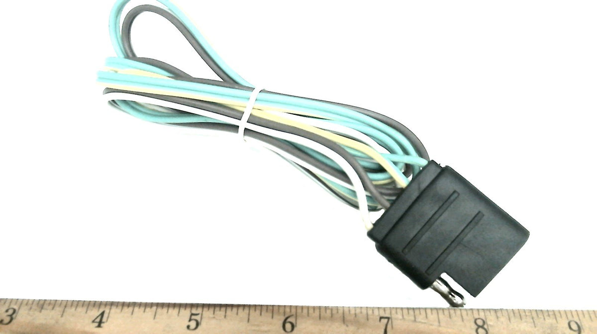 Wiring Connector 4-Way - Vehicle End - 36" – Pine Lake Parts