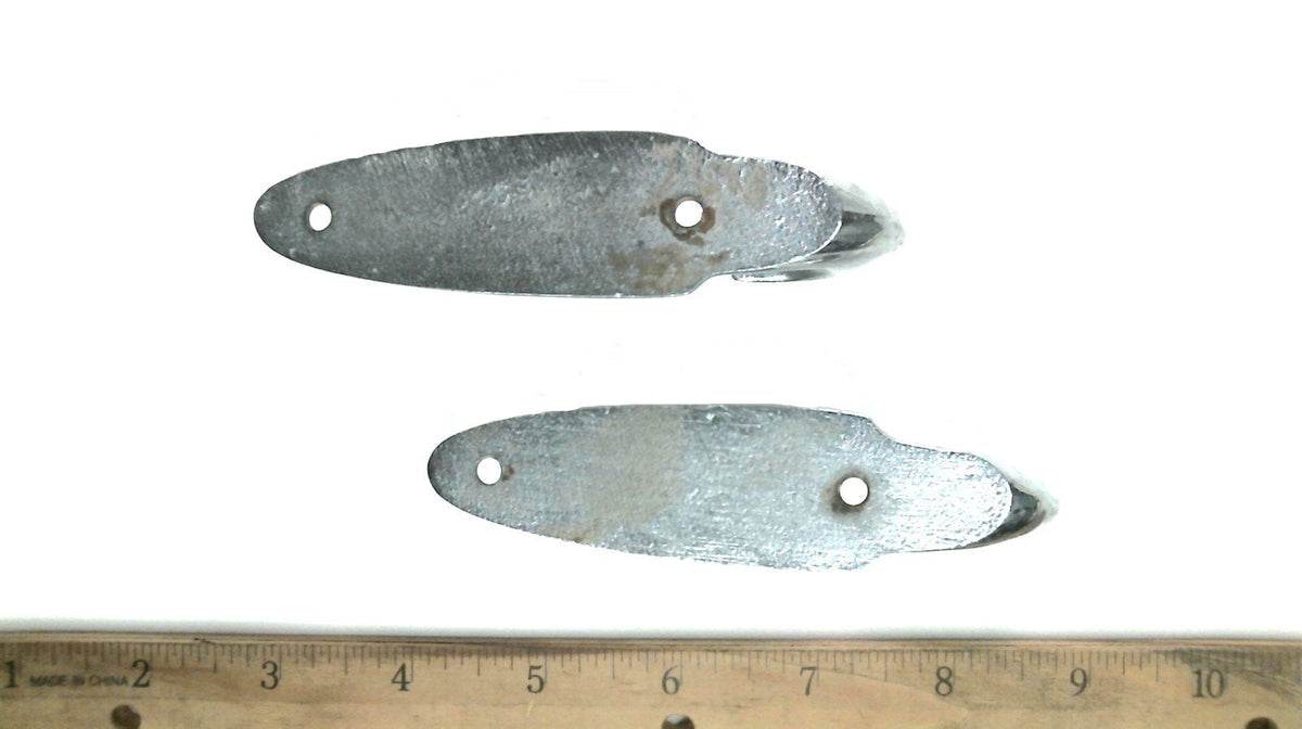 Pair of Vintage Chrome Chocks - Deco - Used – Pine Lake Parts